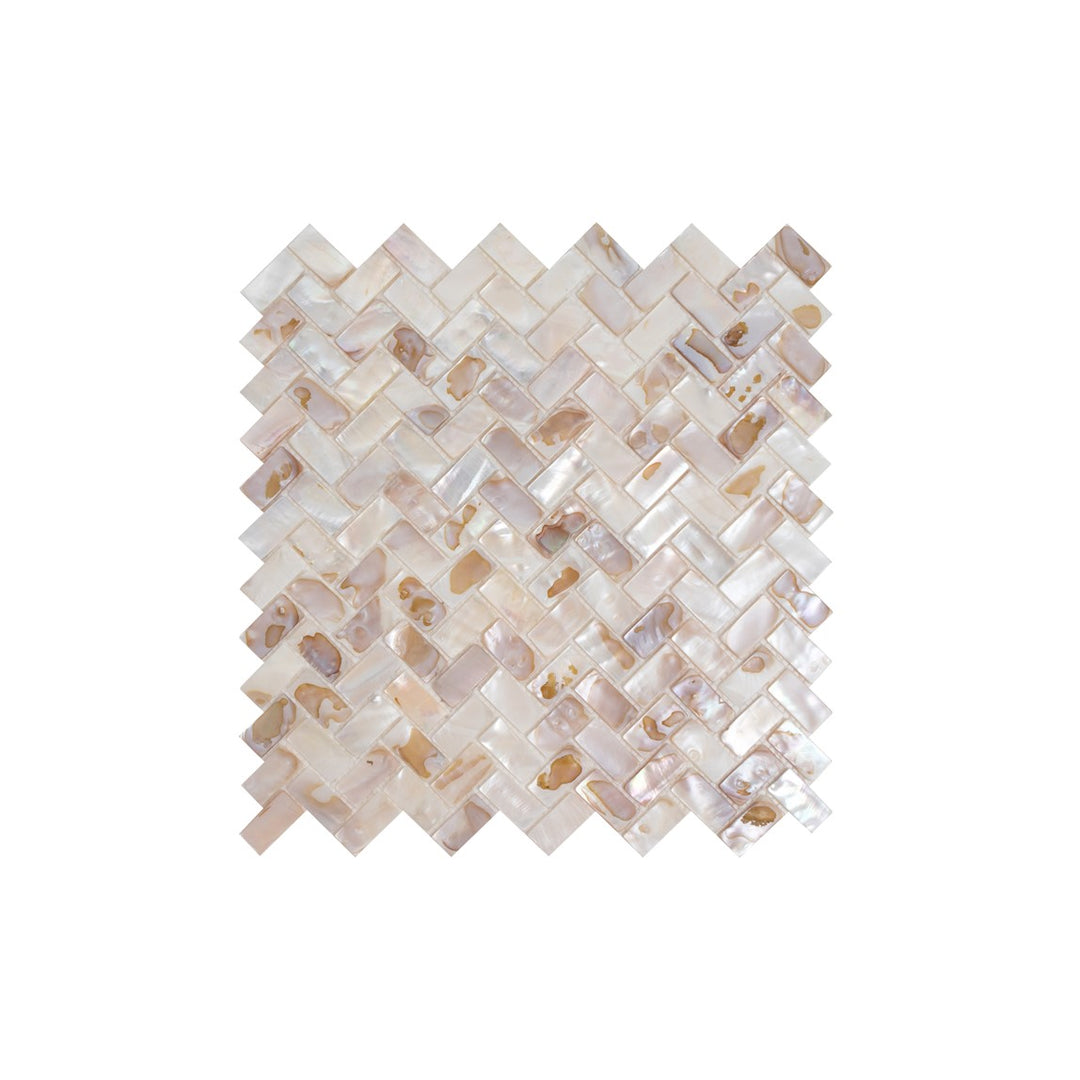 Seashell Backsplash Tile Natural Shell Mosaic Mother Of Pearl